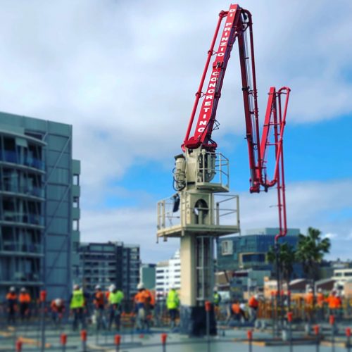 Satellite Placing Booms – Concrete Pumping Newcastle