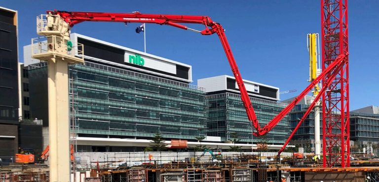 Satellite Placing Booms – Concrete Pumping Newcastle